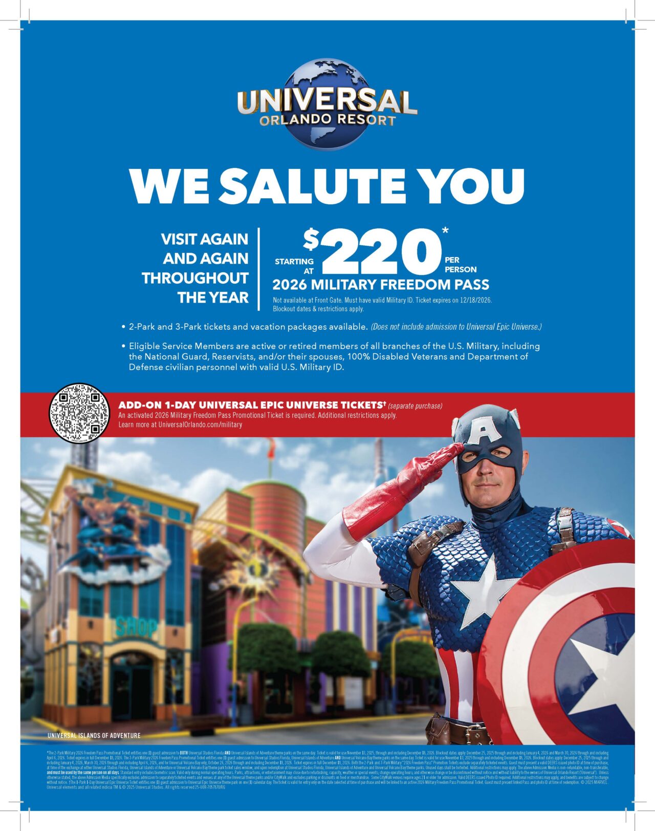 Universal Tickets ITT | Little Rock Air Force Base