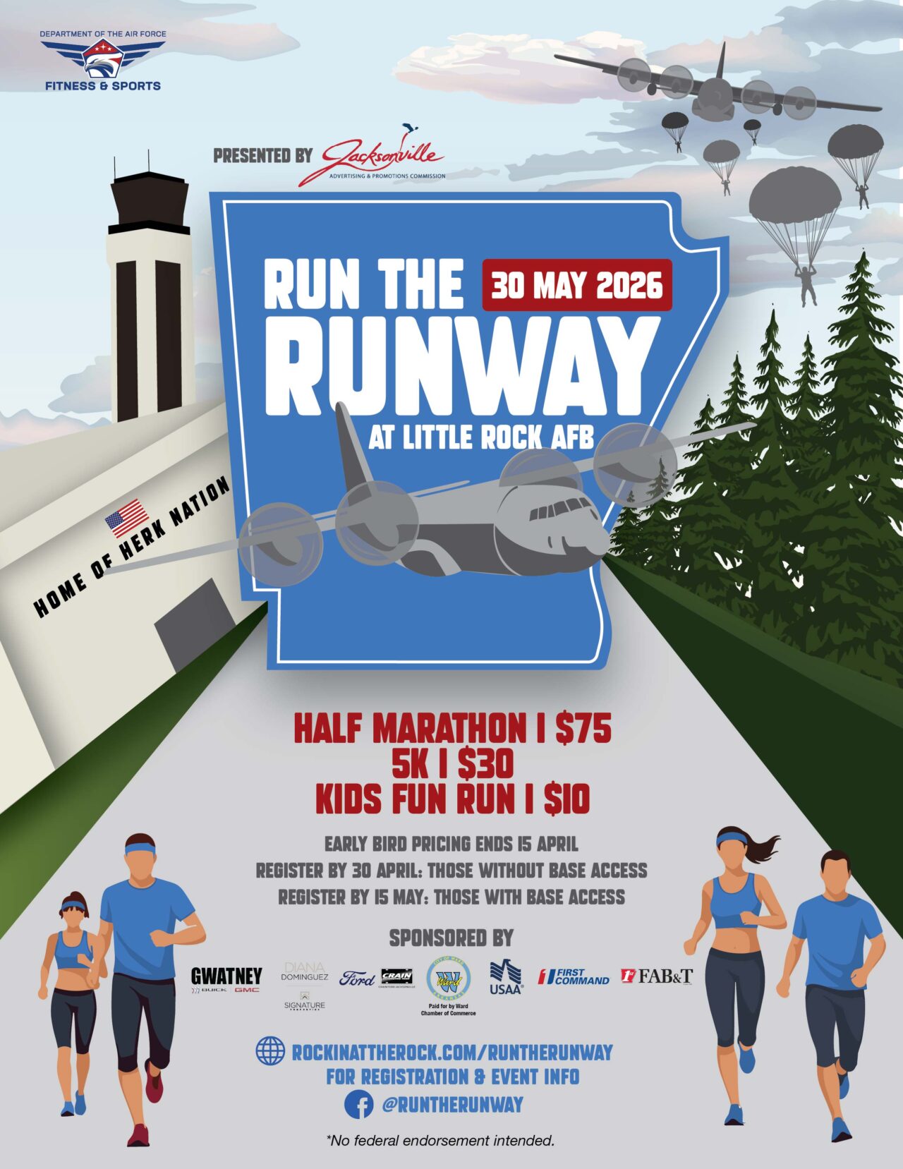 Run the Runway | Little Rock Air Force Base